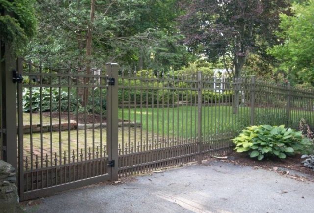 Color Metal Fence Ideas 8 Fence Covering Ideas To Disguise Ugly Wooden